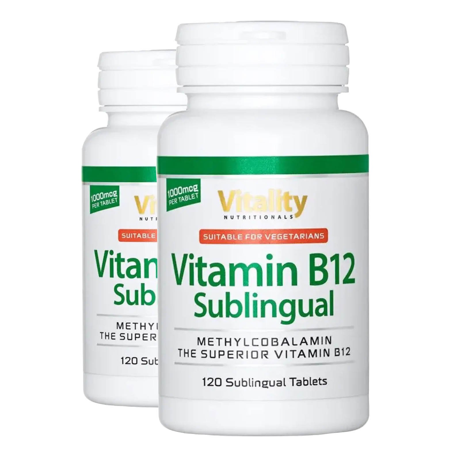 Osta Vitamin B12 Sublingual -tabletit- VitaminExpress Shop